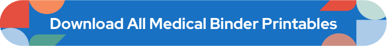 Medical Binder Printables To Keep You Organized - RetireGuide